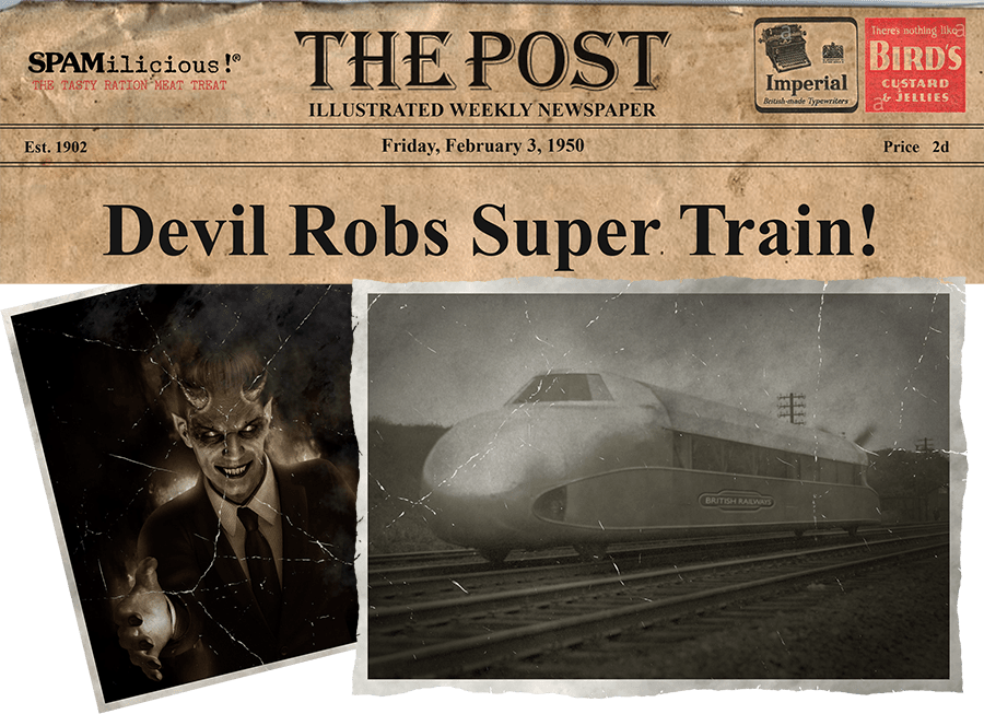Devil Robs Super Train! | NecroMech®