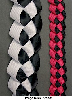 Tutorial: Ribbon braid – Needle Work