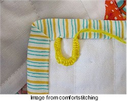 Tutorial: Embroidered hanging loops – Needle Work