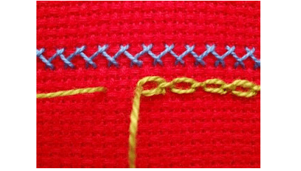 Tutorial: Ending and restarting thread invisibly – Needle Work