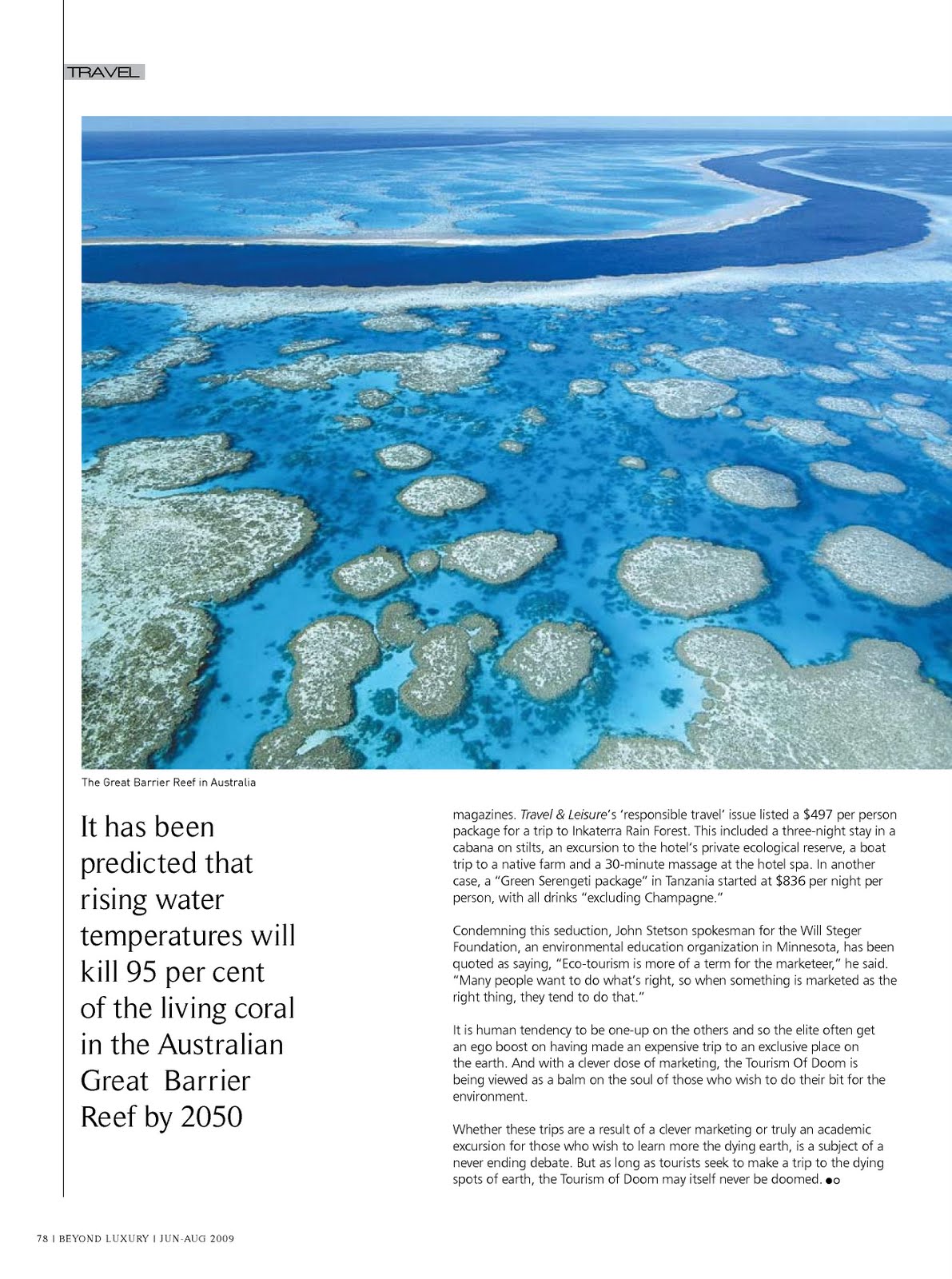 Feature on Doom Tourism | Just Me