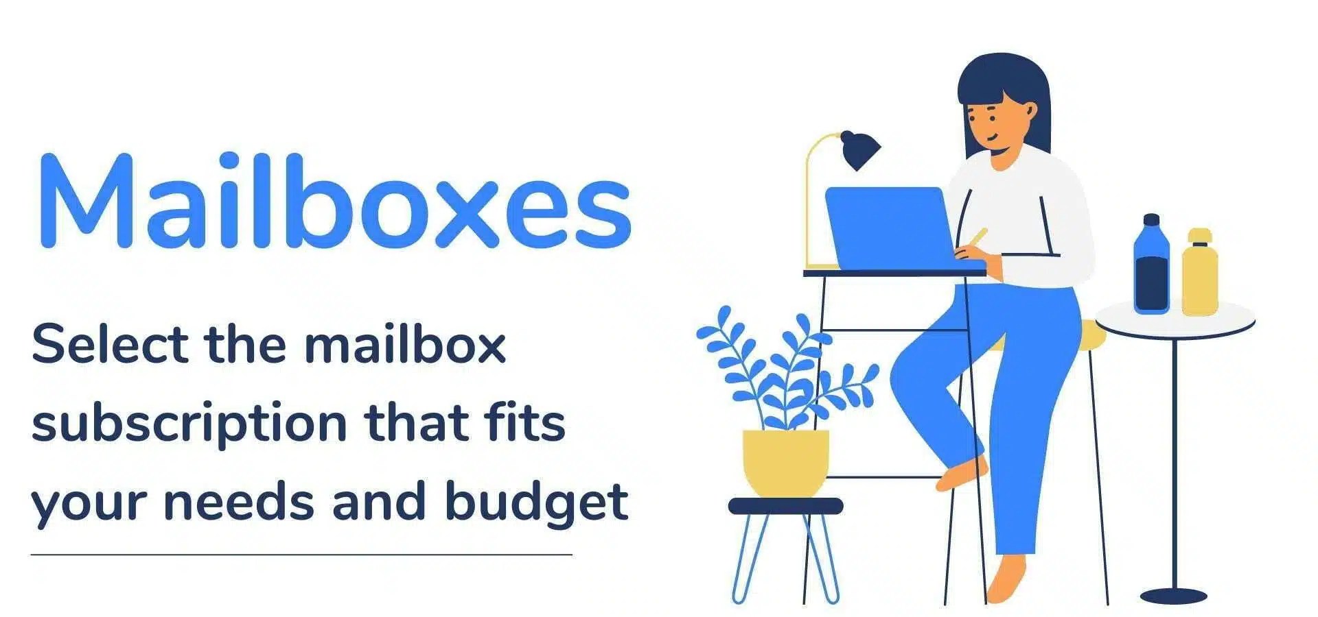 Our Mailbox Plans - Rent Mailbox For Personal, Business from $19/month