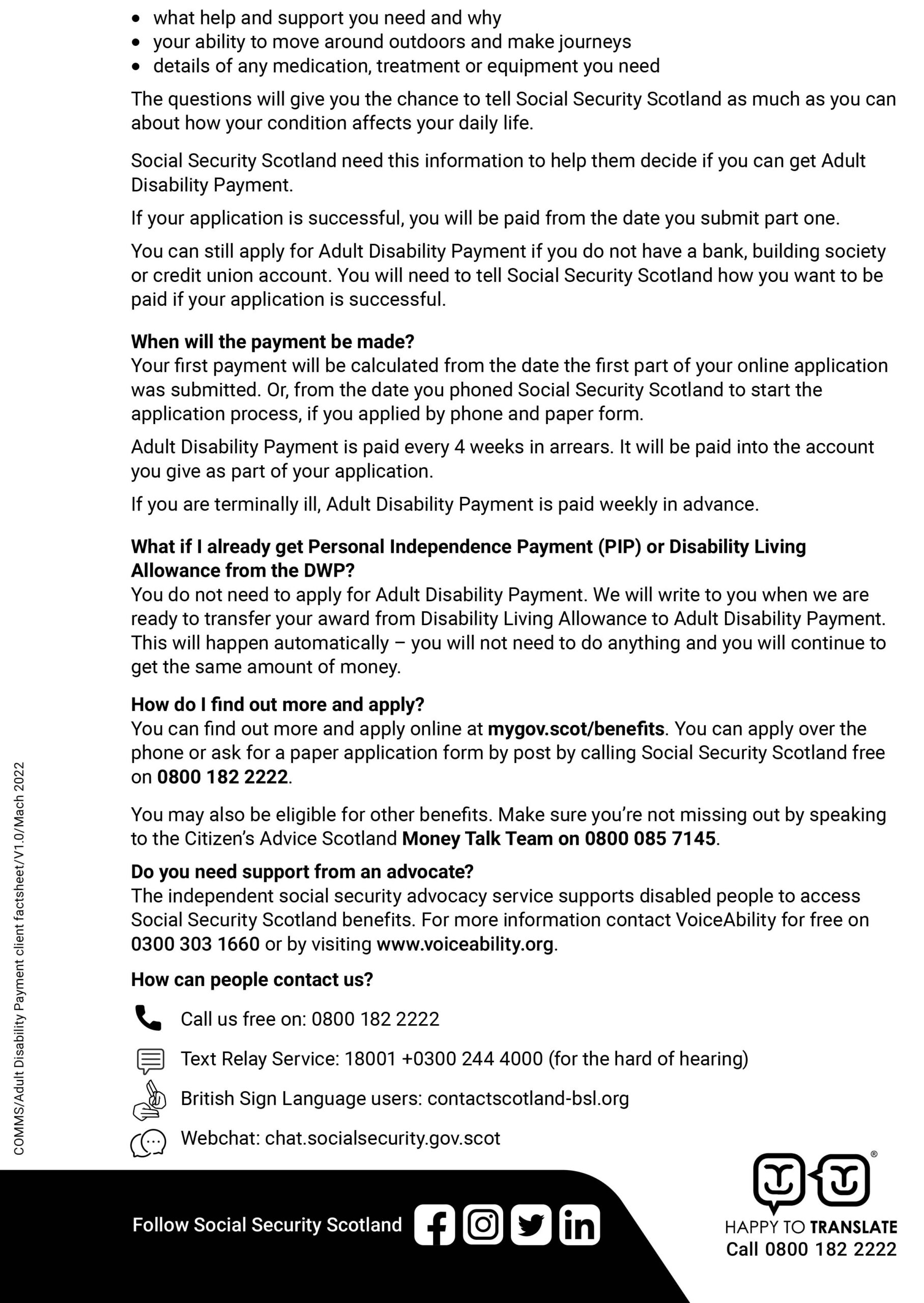 Adult Disability Payment The NEN North Edinburgh News adult-disability-payment-the-nen-north-edinburgh-news