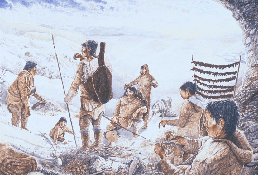 Bluefish Caves, Yukon territory