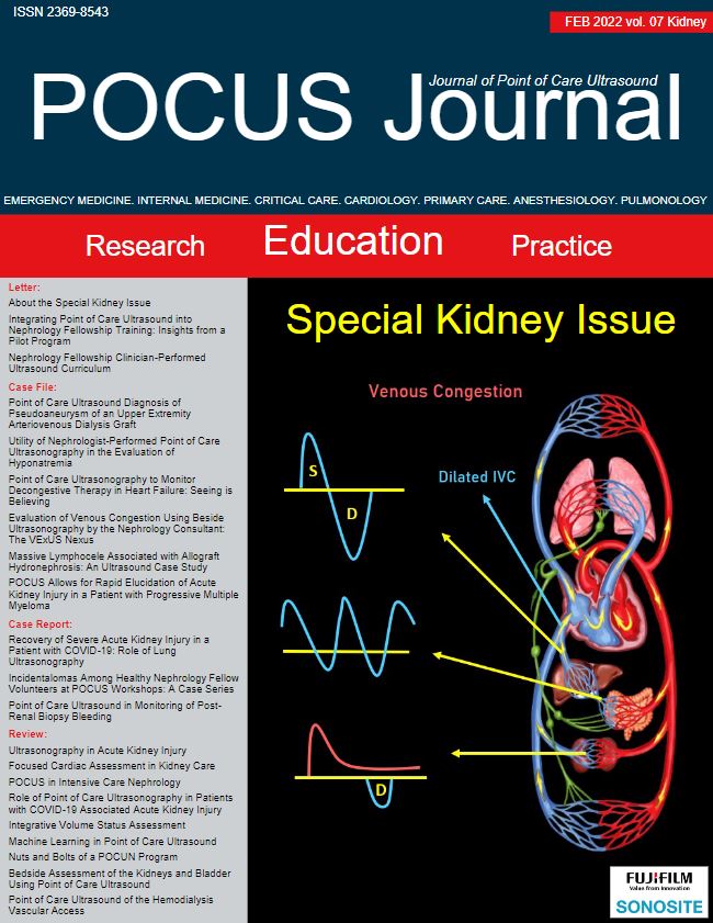 POCUS journal special issue – NephroPOCUS