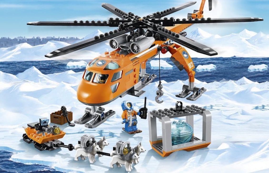Reviewing Lego Set 60034 Arctic Helicrane