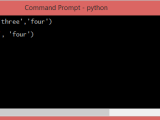 Python Tuple