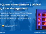 Virtual Queue Management Digital Waiting Line Management