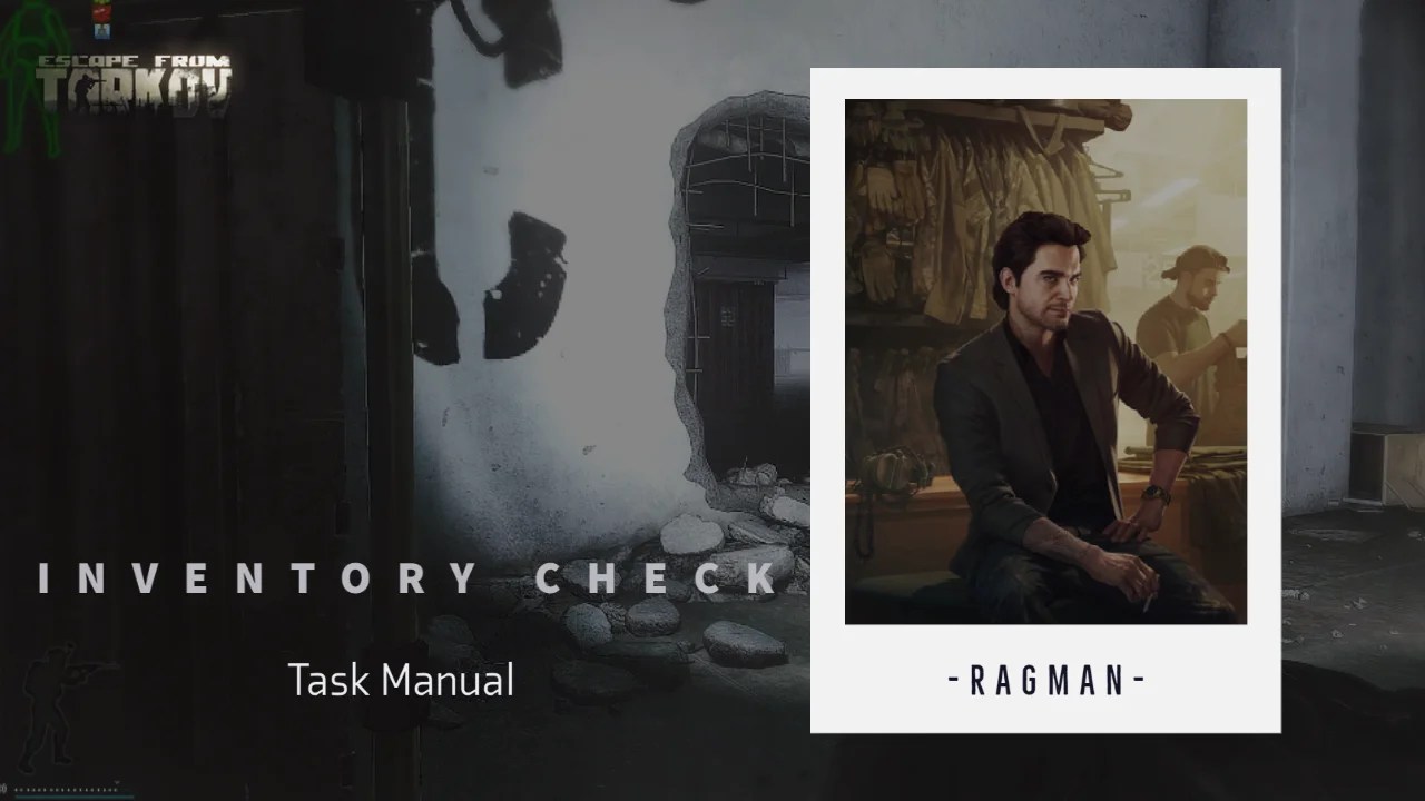 【EFT】Escape from Tarkovタスク攻略-『Inventory check』【エスケープフロムタルコフ】 | 寝ても覚めても