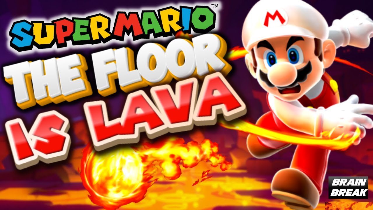 Teacher Mister Alonso : Super Mario Run Freeze Dance - NETFLEX Kids