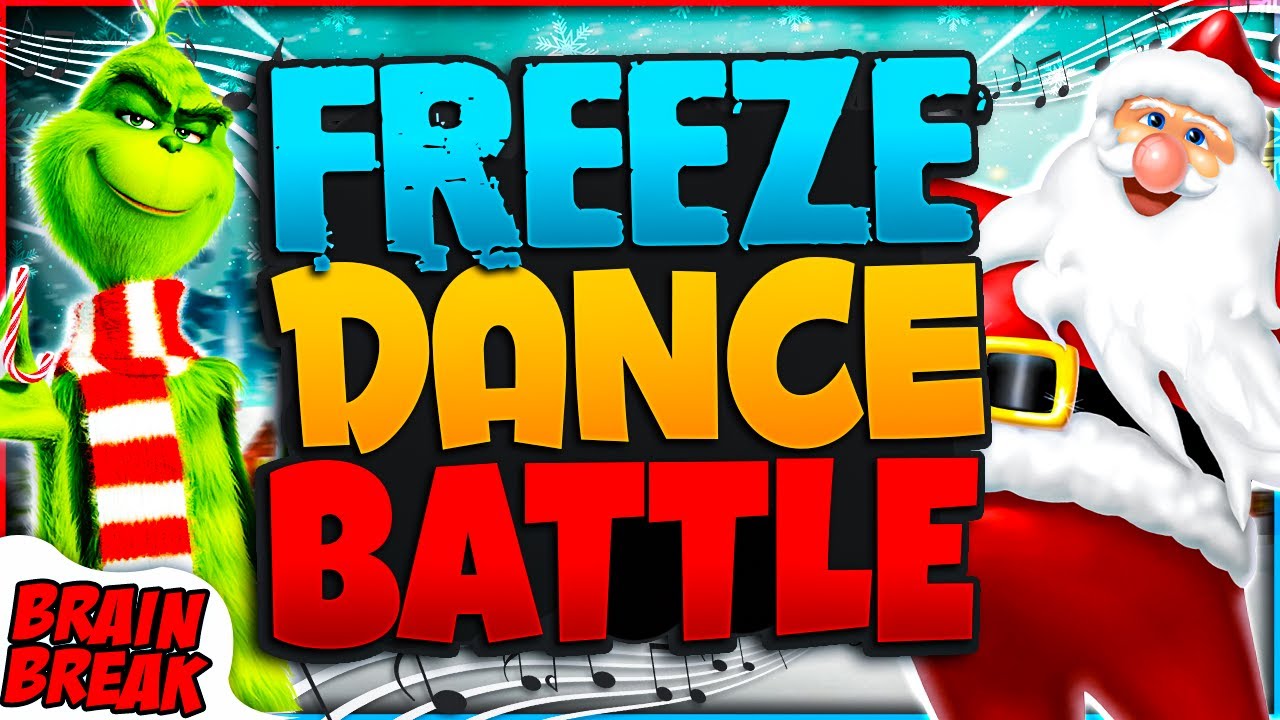 Teacher Mister Alonso : CHRISTMAS FREEZE DANCE BATTLE - NETFLEX Kids
