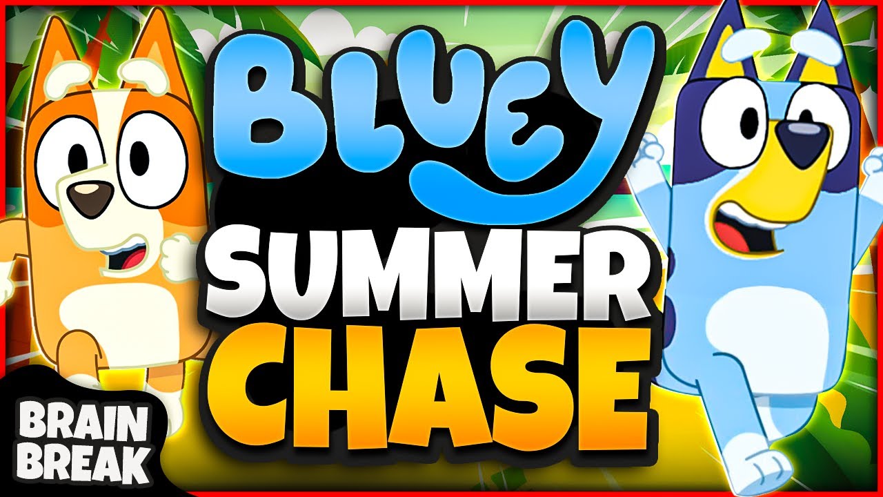 Coach Corey Martin: Bluey Summer Chase - NETFLEX Kids