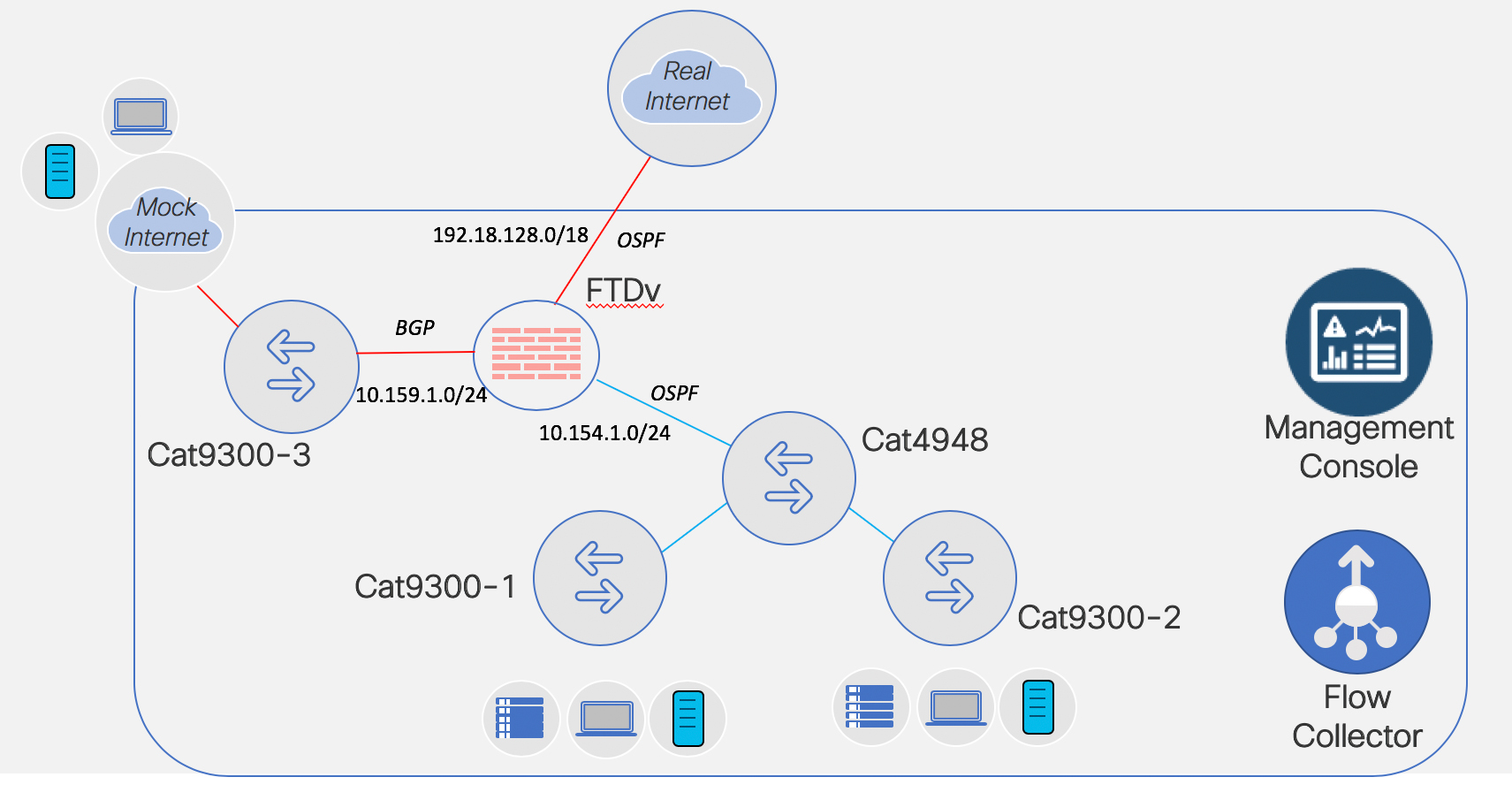 Fun in the Lab: FTDv & FMC - Install and Deploy : Networking with FISH