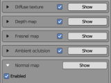 Render Settings Panel Neural Master