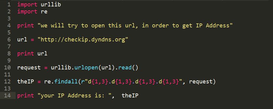 Python Find IP Address - Neutron Dev