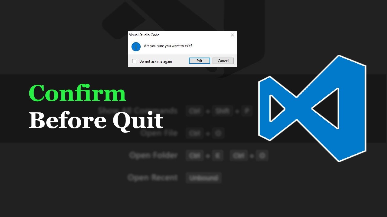VS Code Confirm Before Quit - Neutron Dev