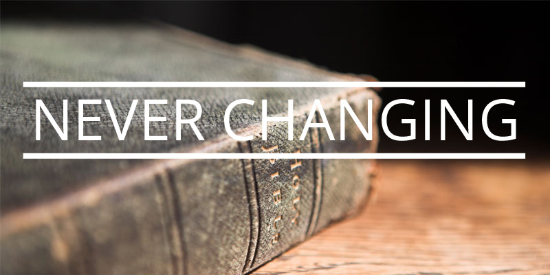 Sermons - The Lord's Never Changing Word | Rev. Leo H. McCrary II