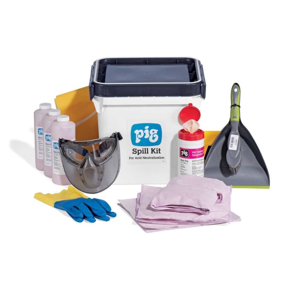 View Lead Acid Battery Spill Kit Background