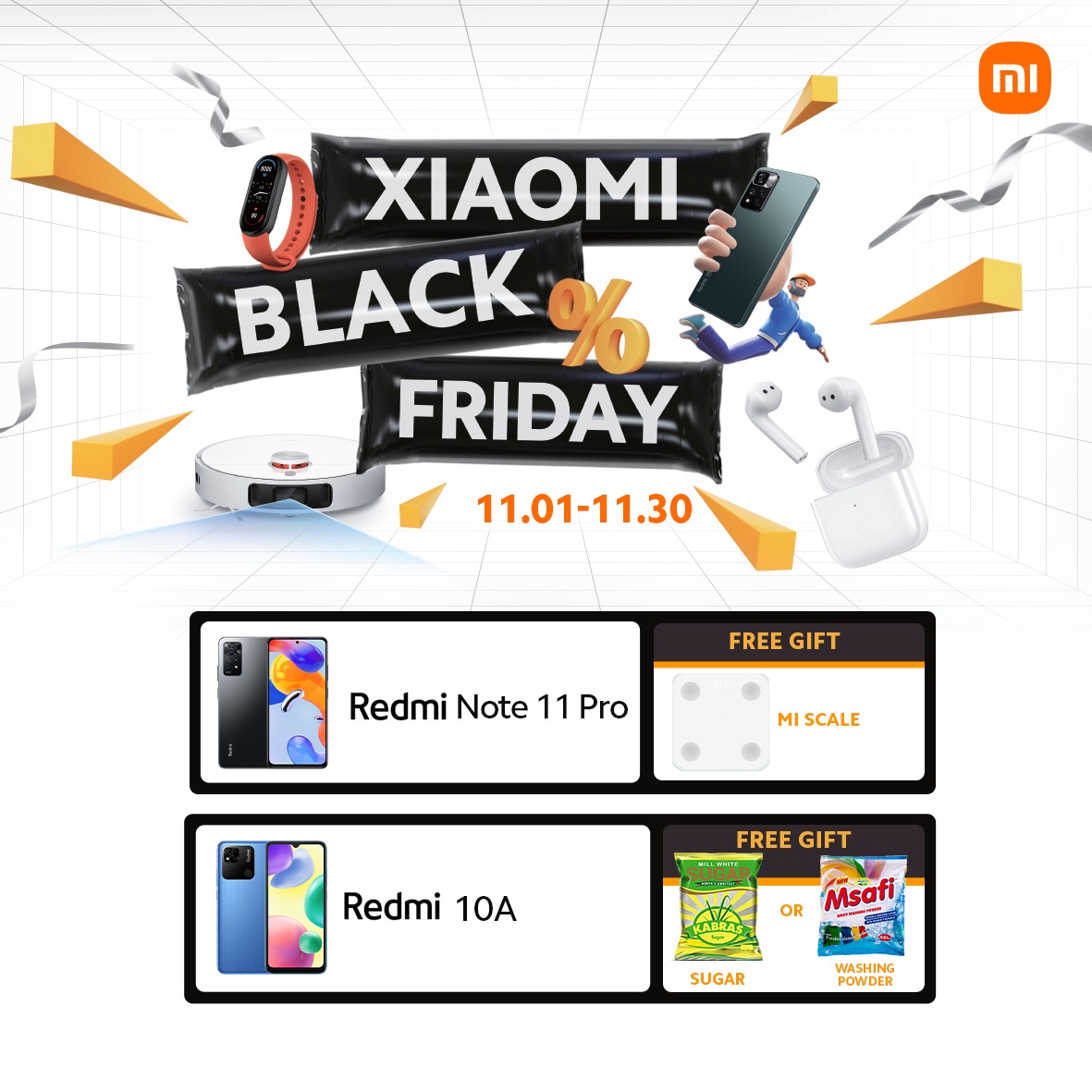 Huge Xiaomi / Redmi Black Friday Offers