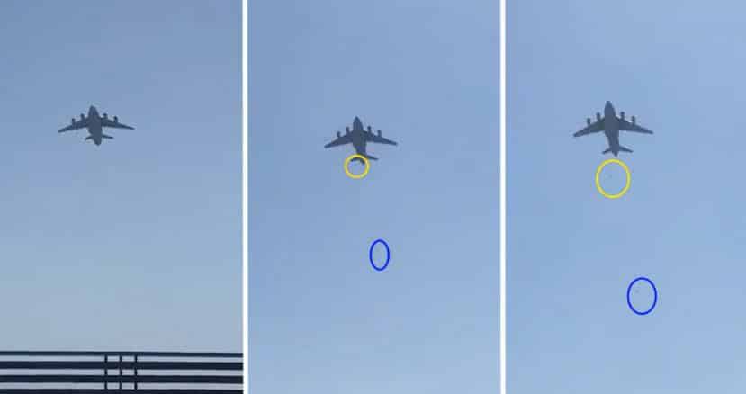 Watch People Fall From Plane In Afghanistan [Video]