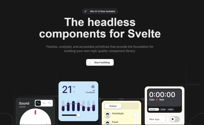 Bits Ui Svelte Themes - Elegant Abstract Image - Full HD