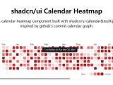 Github Style Activity Graph With Shadcn Ui Calendar Heatmap
