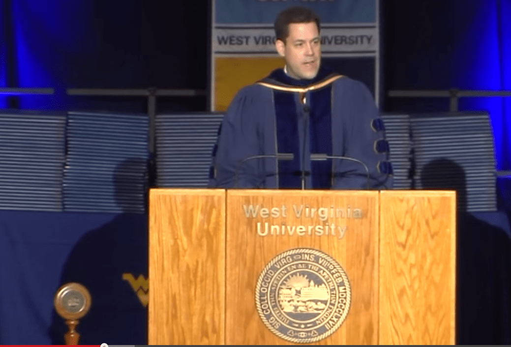 Gregg Behr's commencement speech to WVU. Fred Rogers would be proud.