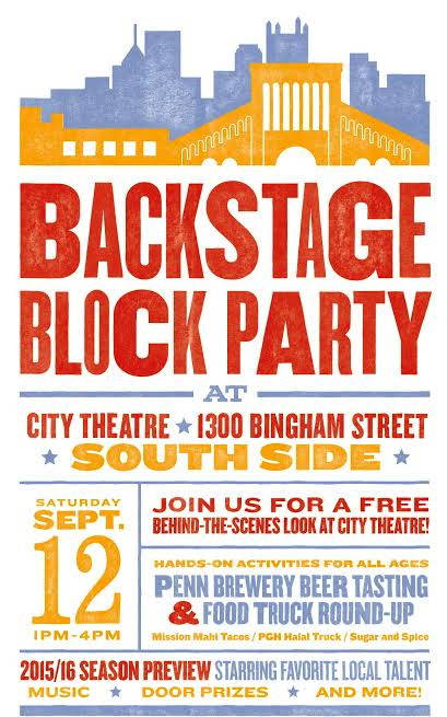 Free Backstage Block Party showcases City Theatre