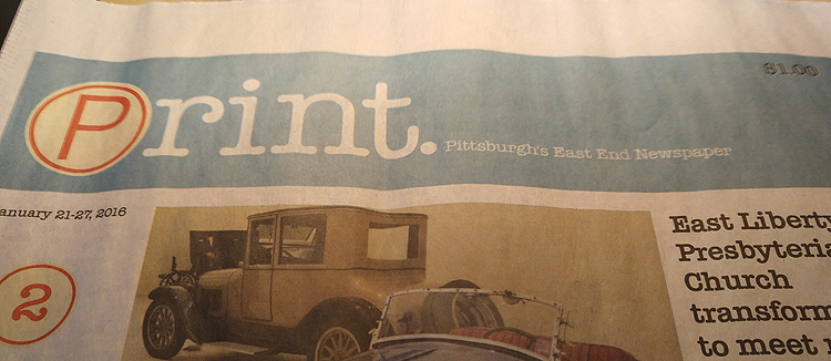 Former Post-Gazette journalists go hyperlocal with Print newspaper