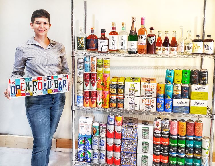 Take a shot at non-alcoholic beers, wines and spirits at The Open Road Bar