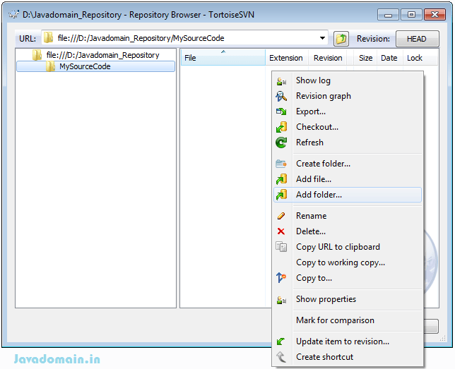 Creating a SVN Repository using TortoiseSVN step by step explained ...