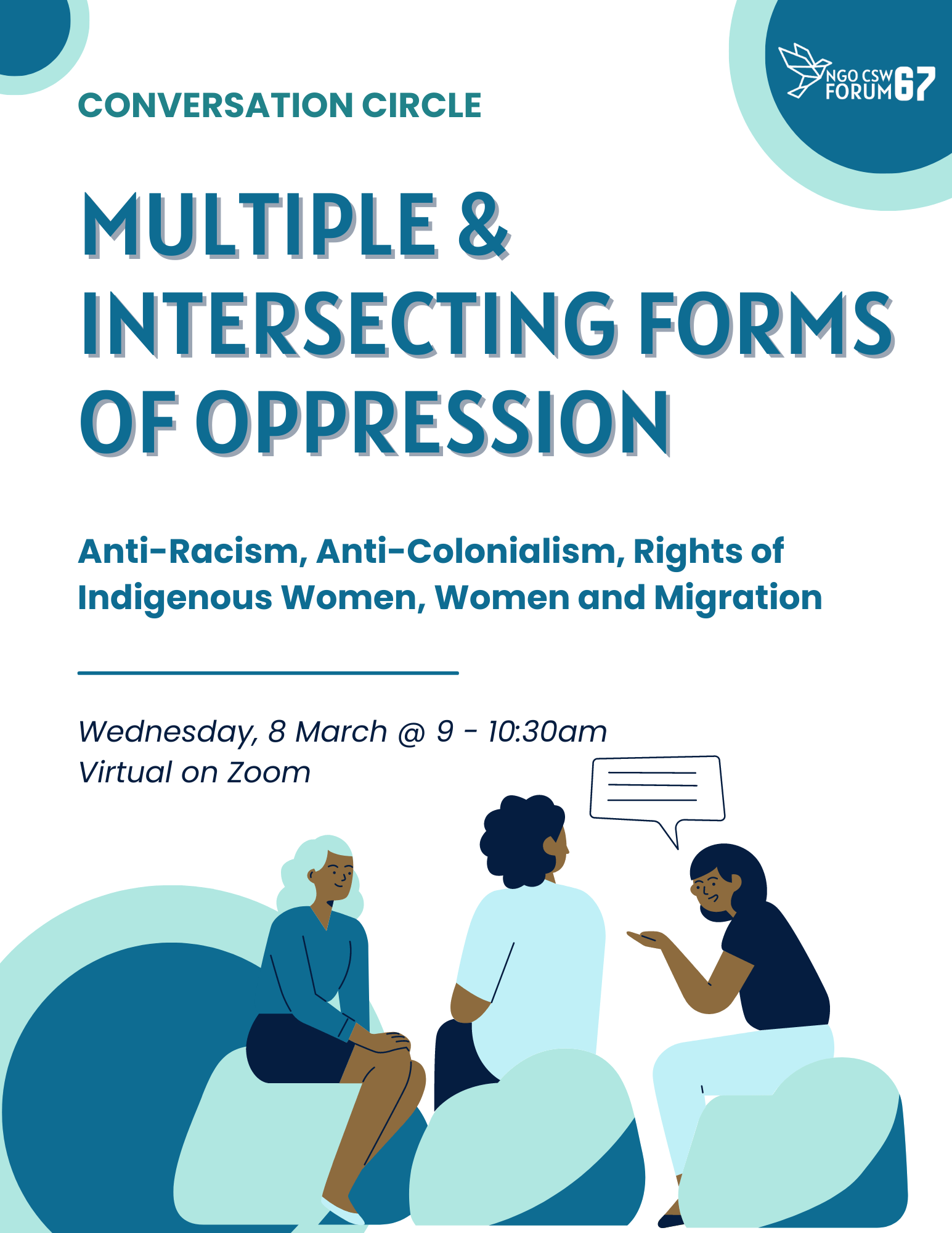 Multiple & Intersecting Forms of Oppression | Conversation Circle | NGO ... Multiple & Intersecting Forms of Oppression | Conversation Circle | NGO ...