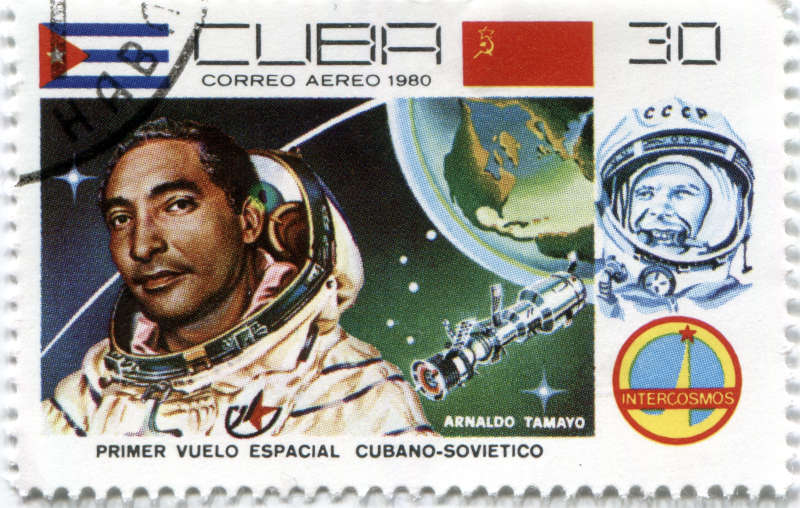 A selection of space themed postage stamps from Cuba. - Nick Stevens ...