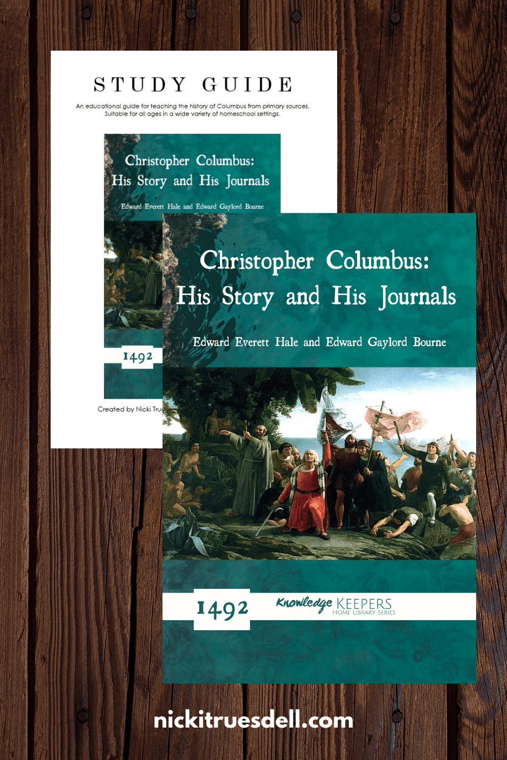 Christopher Columbus Book and Free Study Guide - Nicki Truesdell