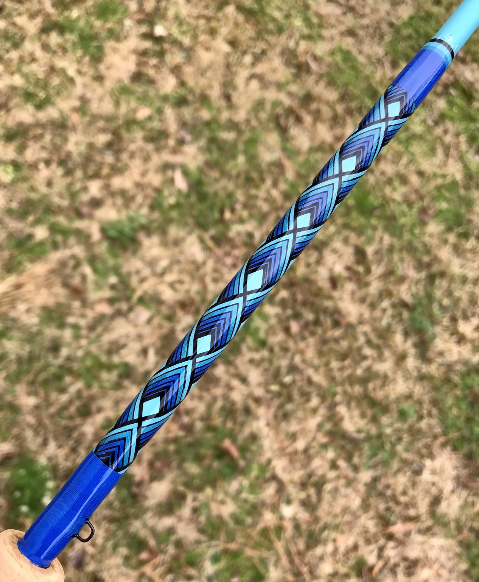 CTS Air EA704 (Satin Teal) (Shippable) - Nicks Custom Rods