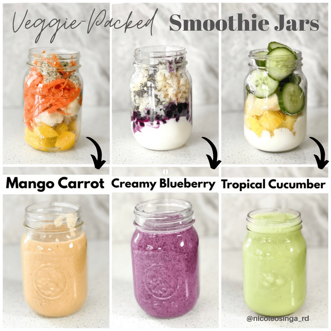 Six Veggie-Packed SMoothie Recipes – Osinga Nutrition | Registered ...