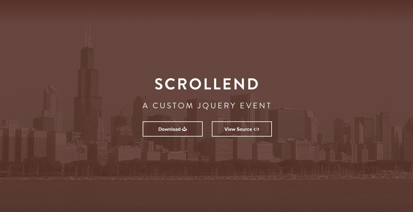 Scroll End Github Pages A Jquery Plugin By Erik Nielsen
