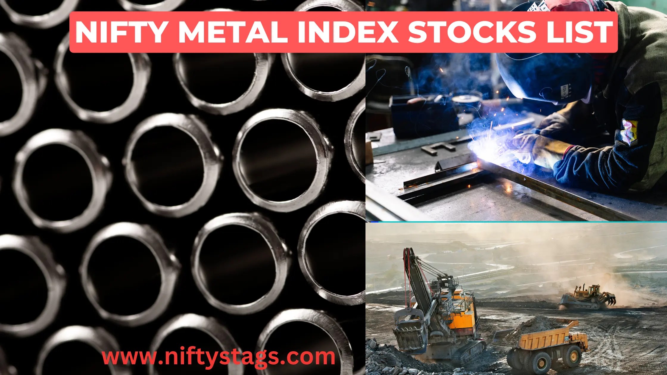 Stocks in Nifty Metal Index Stocks and Their Weightage in 2023 - Niftystags