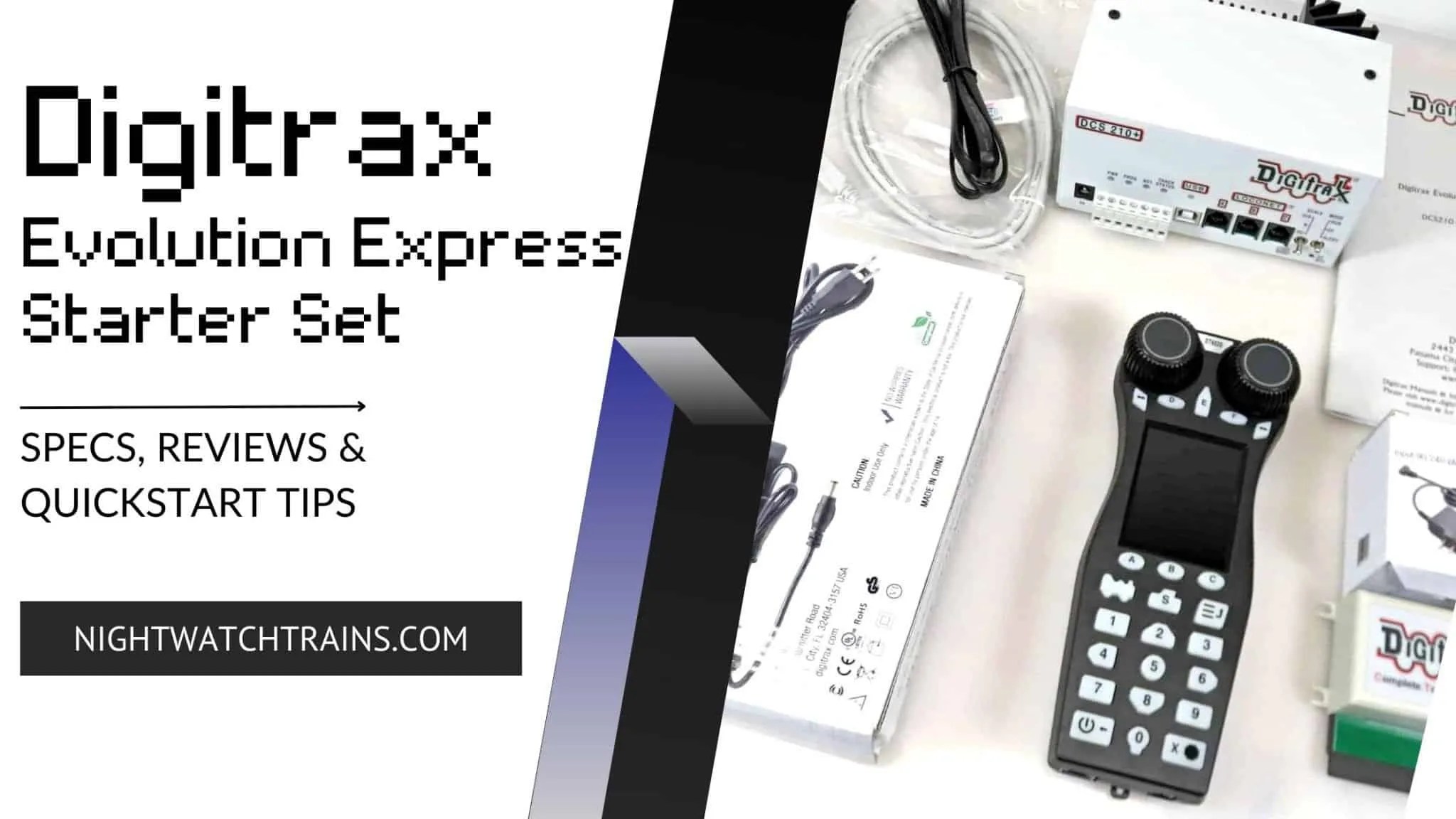 Digitrax Evox Evolution Express Advanced 5a 8a Starter Set Review