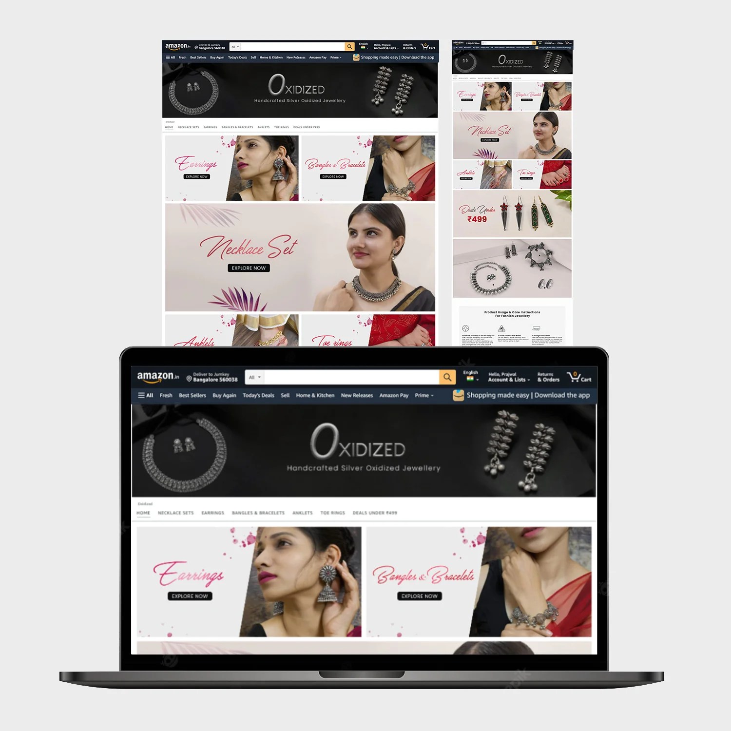 Amazon Store Page Design Ninjaaslabs