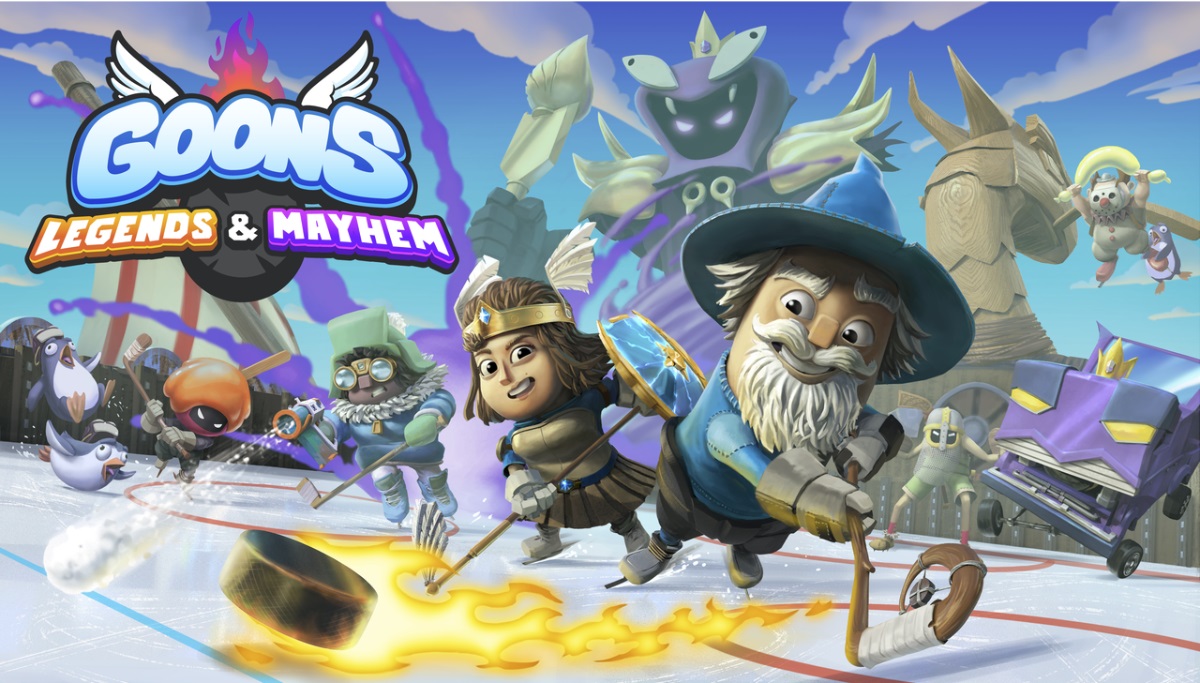 Hockey Action Game Goons: Legends & Mayhem Is Heading To Switch
