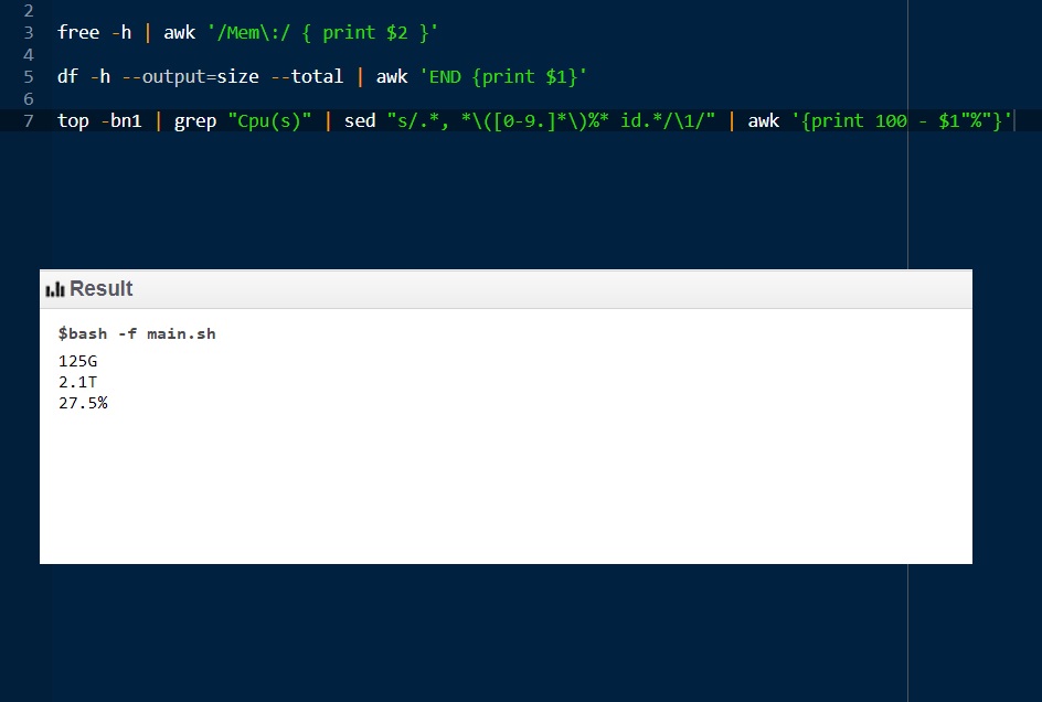Como saber los consumos de ram, cpu y procesador con shellscript ...