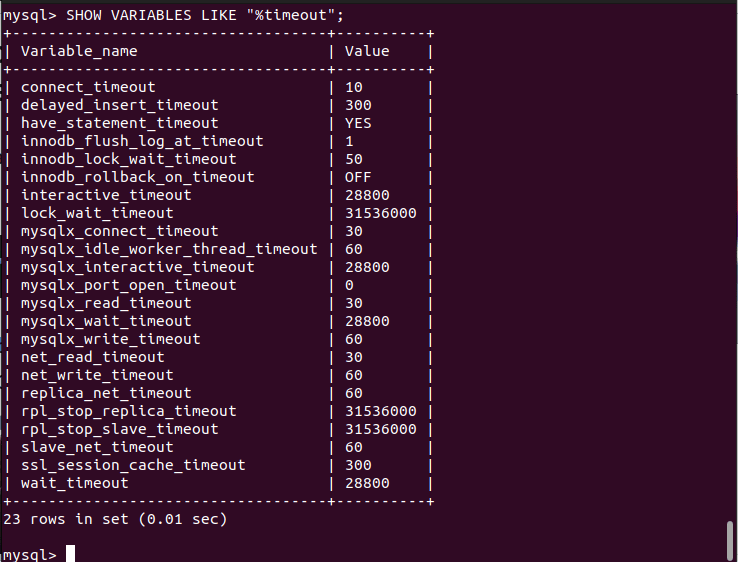 Incrementar Timeout En Una Base De Datos Mysql O Mariadb Nksistemas 7800