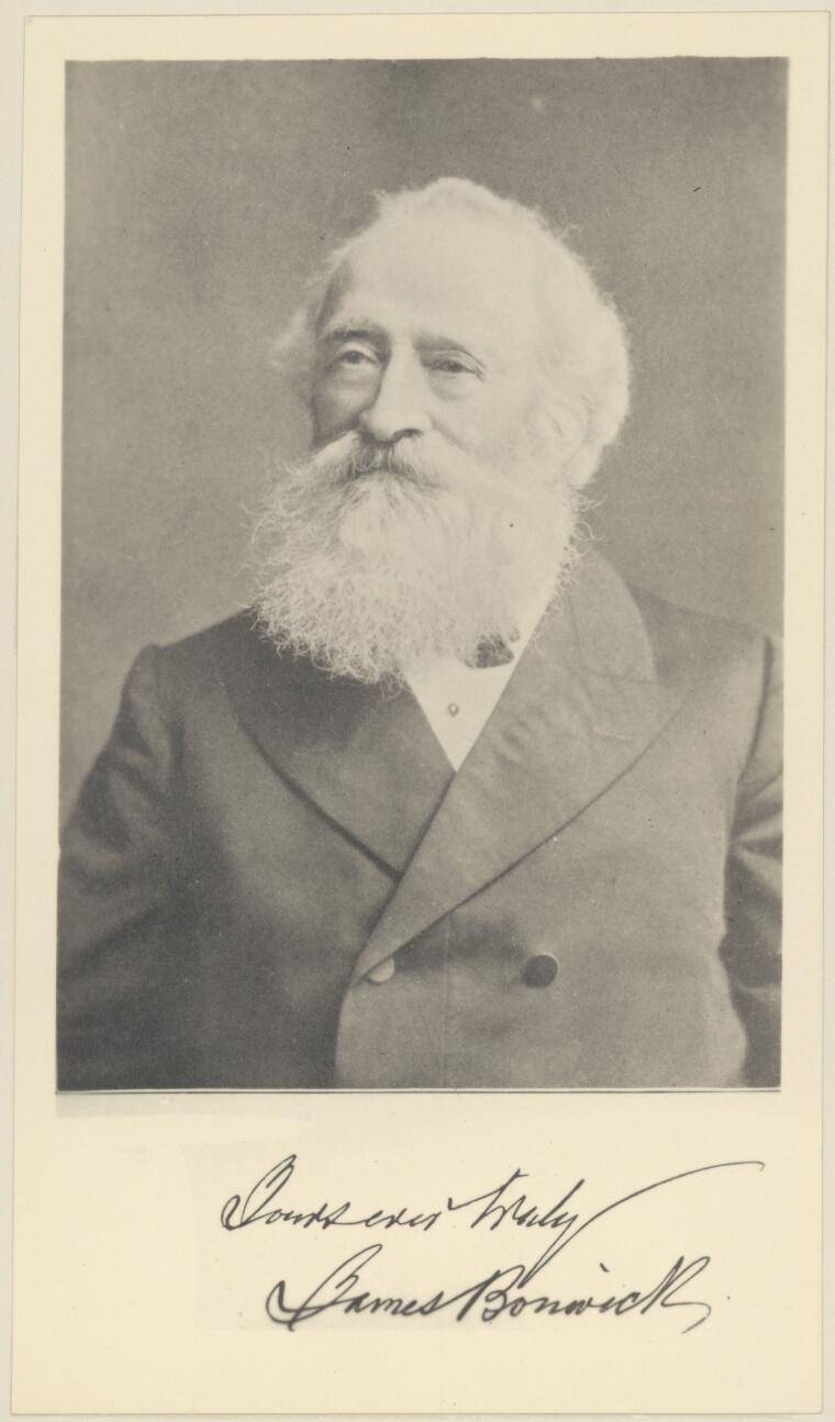 James Bonwick and Australian archives | HISTORY ZONE