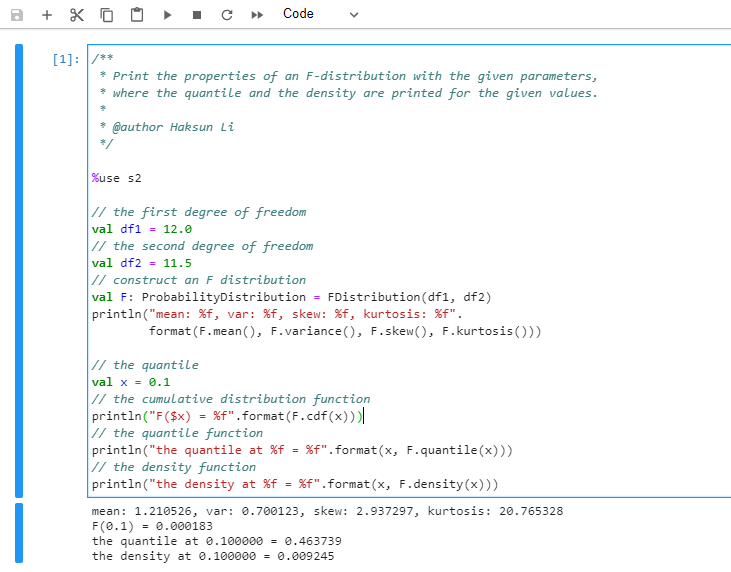 S2 F distribution – NM DEV