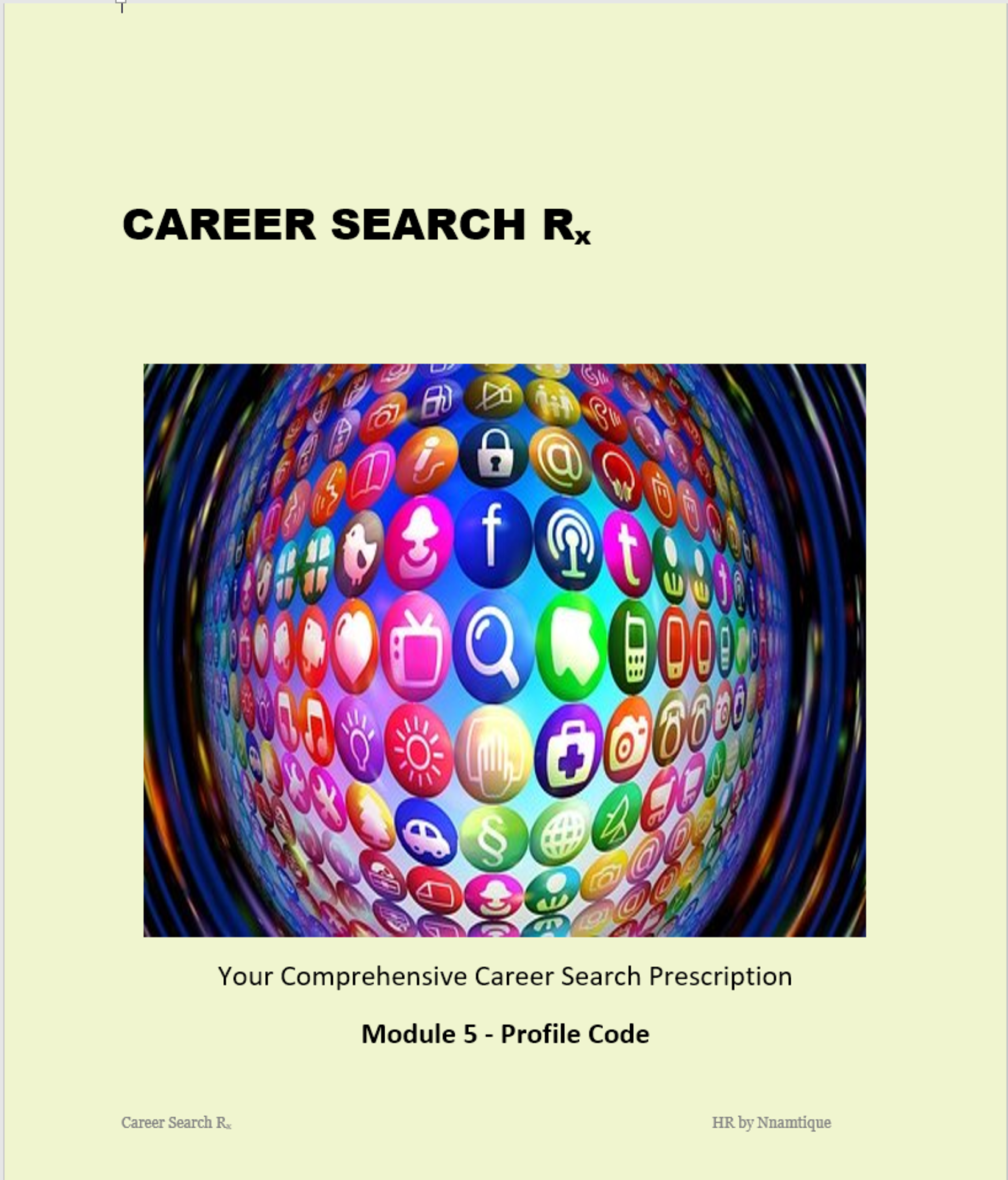 CSRx Module 5 – Profile Code - HR by Nnamtique