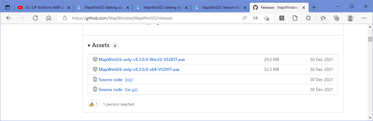「MapWinGIS」を使ってC#でshpファイル表示する