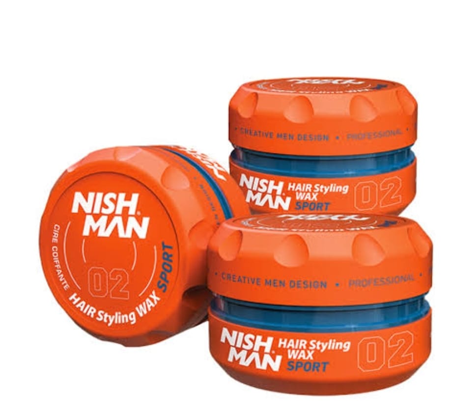 NISH HAIRSTYLING AQUA WAX 02 SPORT - Noag's Market