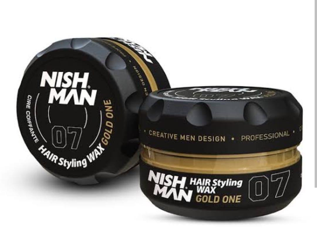 NISH HAIRSTYLING AQUA WAX 07 GOLD ONE - Noag's Market