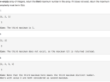 Leetcode 414 Third Maximum Number Snailtyan
